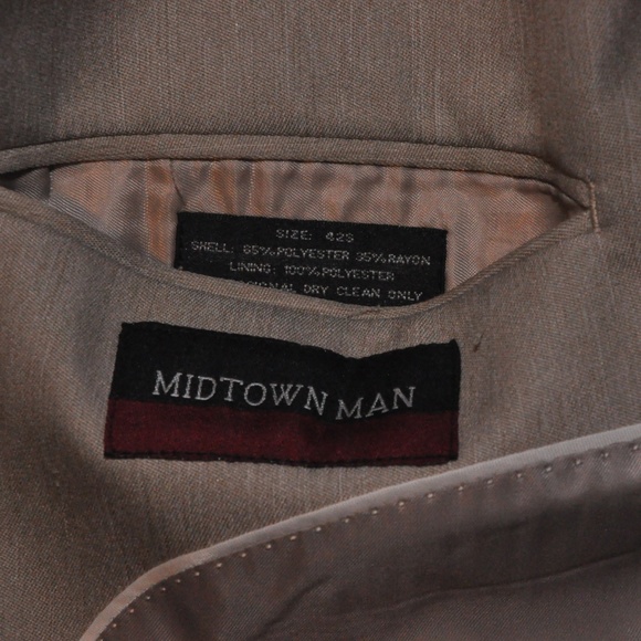 Midtown Man | Suits & Blazers | Midtown Man Beige Sports Coat Suit ...